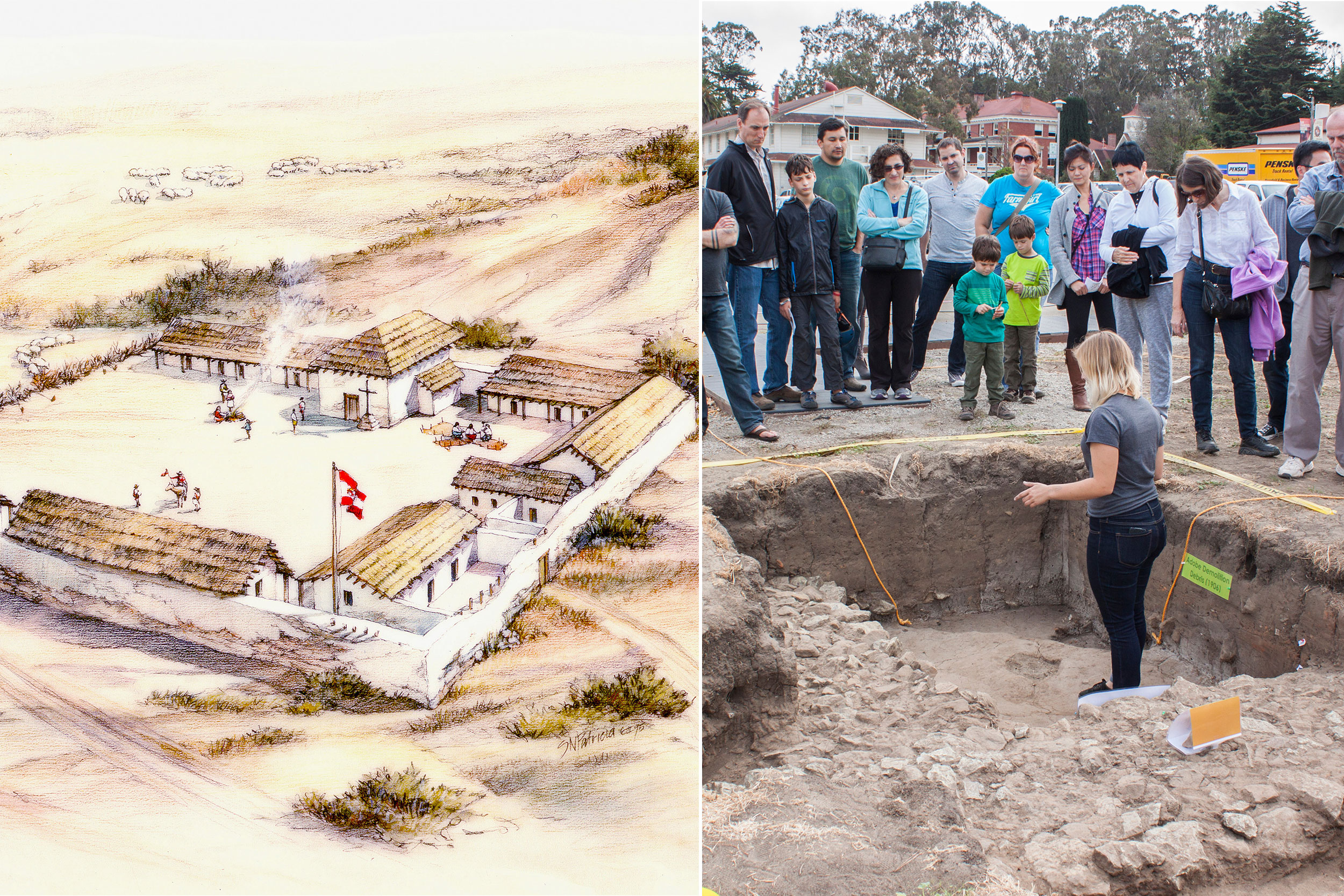 Then + Now: El Presidio de San Francisco - The Presidio (San Francisco)