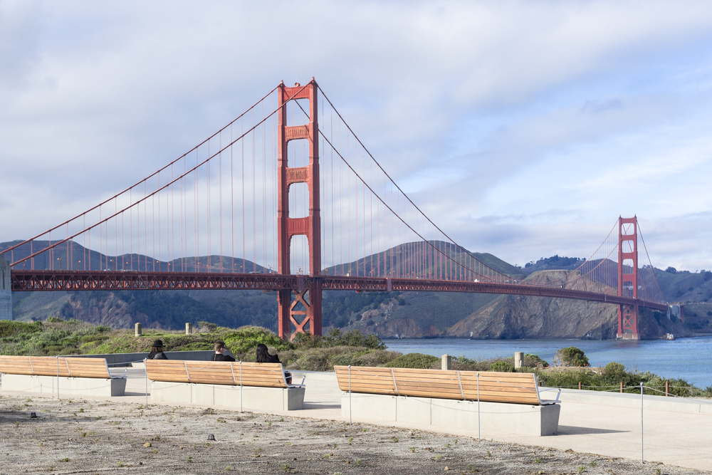 Biking to the Golden Gate Bridge from Crissy Field - The Presidio (San ...